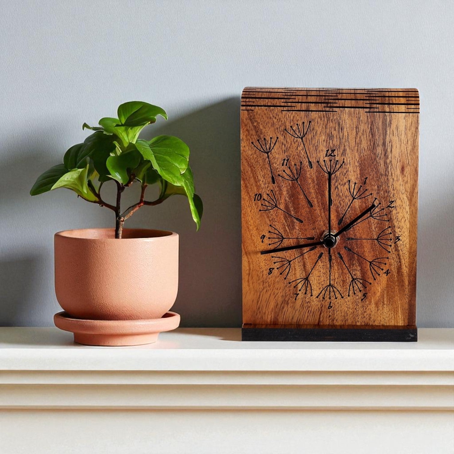 Dandelion Desk Clock – Maris Herr Collections